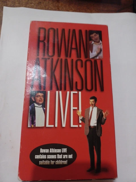 ROWAN ATKINSON LIVE (VHS, 1997) $10.00 - PicClick CA