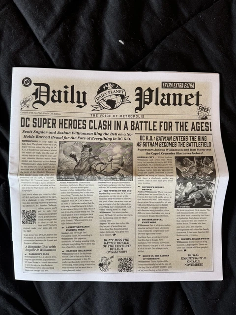 NYCC 2025 EXCLUSIVE Superman Daily Planet Special Edition DC + Sonic ...