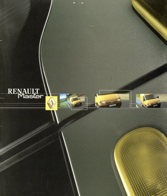 RENAULT MASTER PROSPEKT 2002 5/02 D brochure prospectus catalogue ...