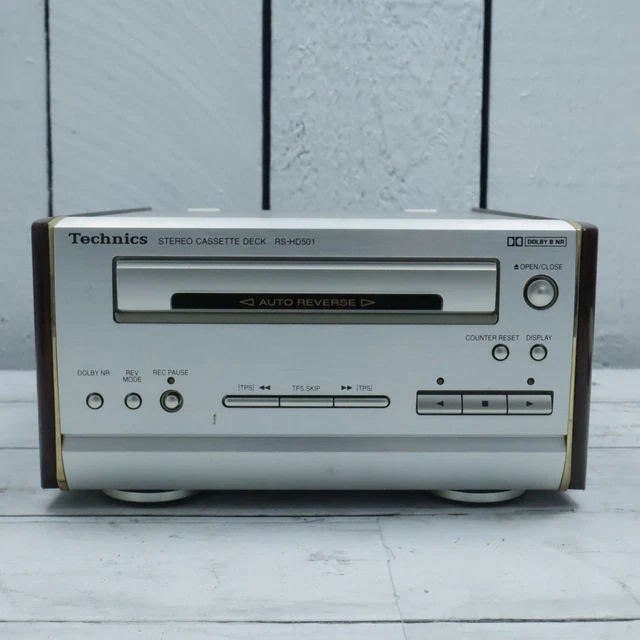 TECHNICS RS-HD501 STEREO Cassette Deck Hi-Fi Component Separate Mini ...