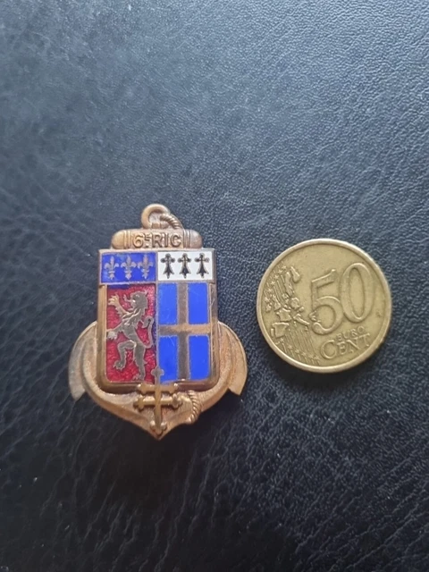 INSIGNE INDOCHINE 6° RIC REGIMENT INFANTERIE COLONIALE. Courtois Paris EUR 15,00 - PicClick IT