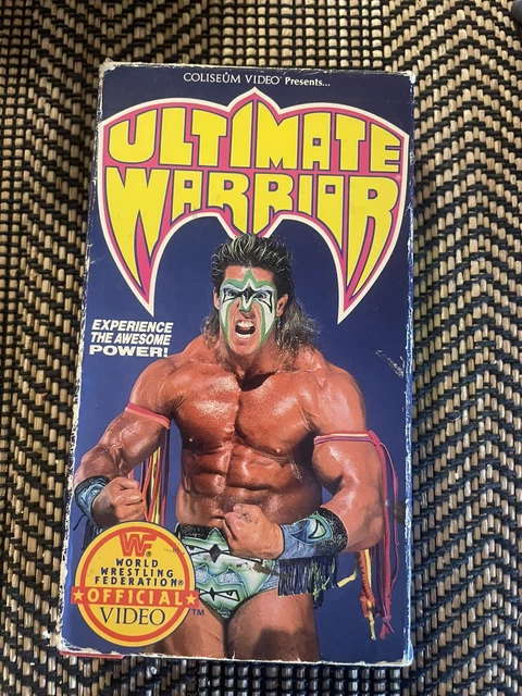 WWF ULTIMATE WARRIOR Coliseum Video 1992 VHS Tape Wrestling WWEHulk ...