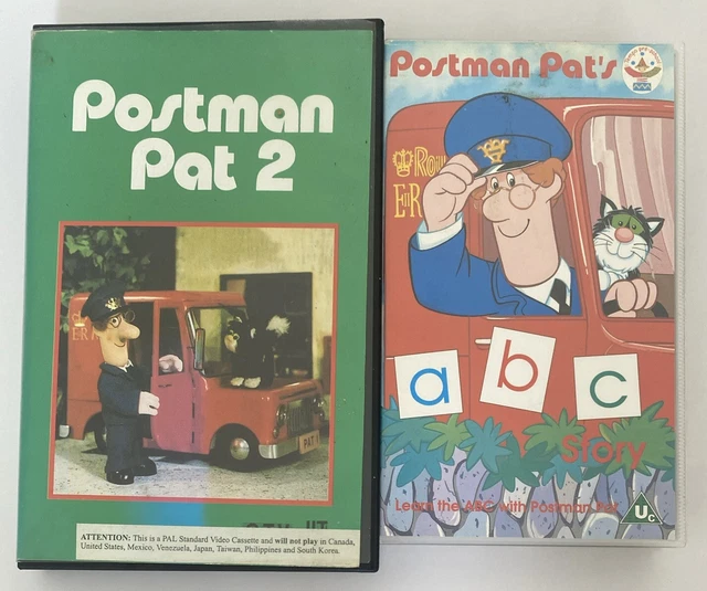 POSTMAN PAT 2 & Postman Pat's ABC Story VHS Video Tape Bundle £14.99 ...