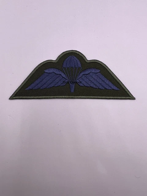 PARACHUTE REGIMENT AIRBORNE Combat Jacket Shirt OG Para Wings Patch ...