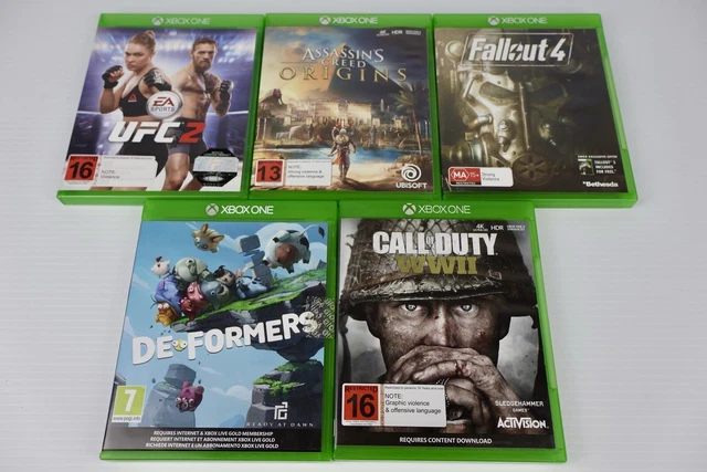 XBOX ONE FALLOUT 4 Call Of Duty Assassin’s Creed UFC De Formers Game ...