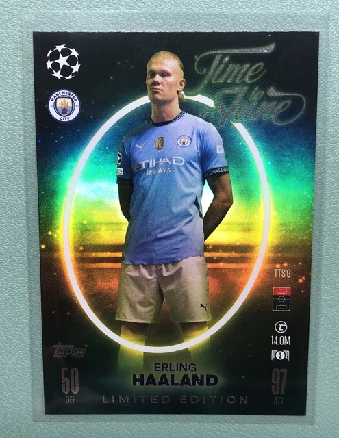 TOPPS MATCH ATTAX 2024/2025 TTS 9 Time to Shine Erling Haaland EUR 2,49 - PicClick DE