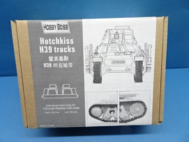 1/35 HOBBY BOSS (2005) : Kettenglieder "TRACKS" HOTCHKISS H-39 model ...