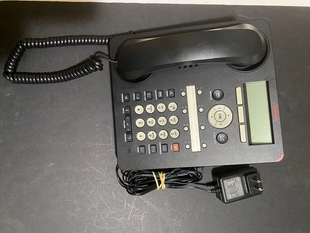 2 AVAYA MODEL 1408D02A-003 IP Phone Charcoal Grey Used and sanitized ...