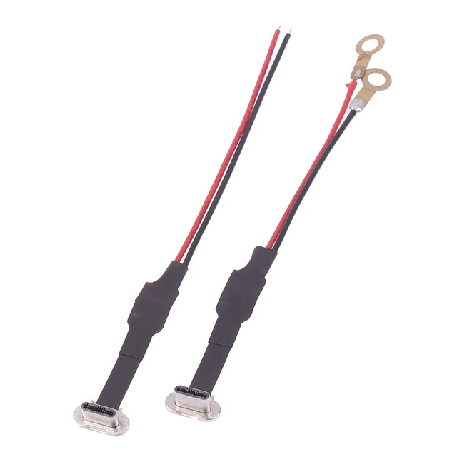 TYPE-C MICRO USB Connector FPC W/Resistor R1 Soft Flat Cable Male ...