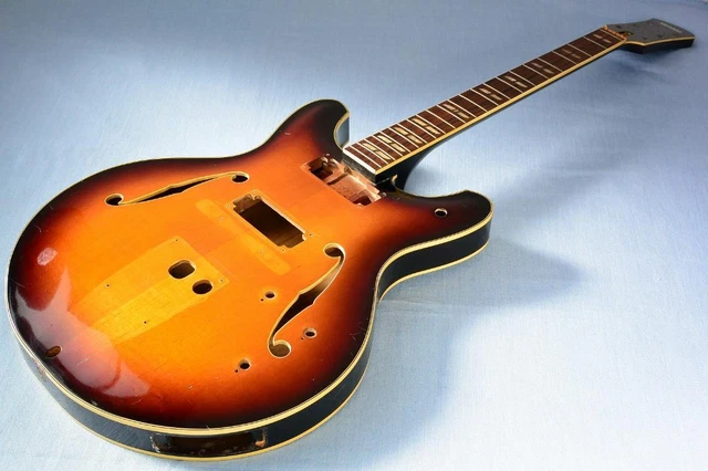 YAMAHA SA 50 Body 70s JAPAN Yamaha Semiacoustic Guitar EUR 310,72 - PicClick FR