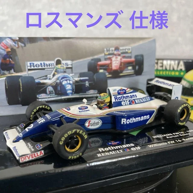 MINICHAMPS F1 WILLIAMS Fw16 Ayrton Senna Rothmans spécifications EUR ...
