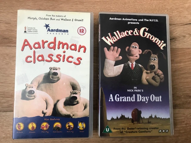 VHS 1 X Aardman classics VHS tapes 1x Wallace and Gromit £7.99 ...