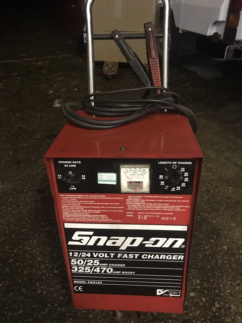SNAP ON FAST 12/24 Volt battery charger YAH123 £250.00 - PicClick UK
