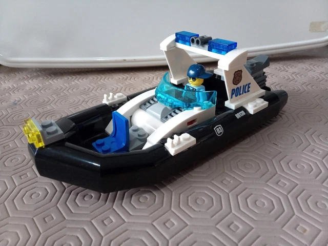 LEGO CITY POLICE Boat Dinghy From 60130 Prison Island Set £12.99 ...