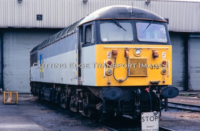 ORIGINAL RAILWAY SLIDE: Class 56 Diesel 56070 at Toton 1991 D-1241 £3. ...