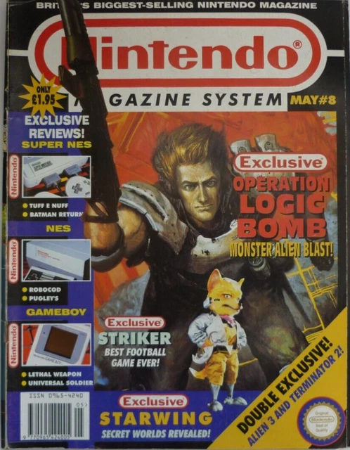 NINTENDO MAGAZINE SYSTEM. Issue 8 May 1993. £10.77 - PicClick UK