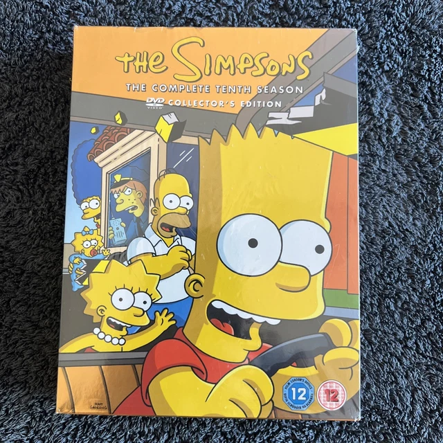 THE SIMPSONS THE Complete Tenth Season 10 Collectors Edition Box Set ...