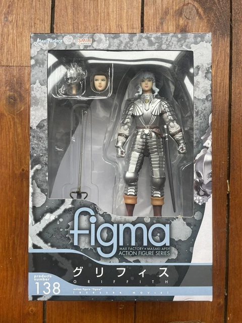 MAX FACTORY BERSERK Griffith Action Figure Figma #138 Rare £115.00 ...