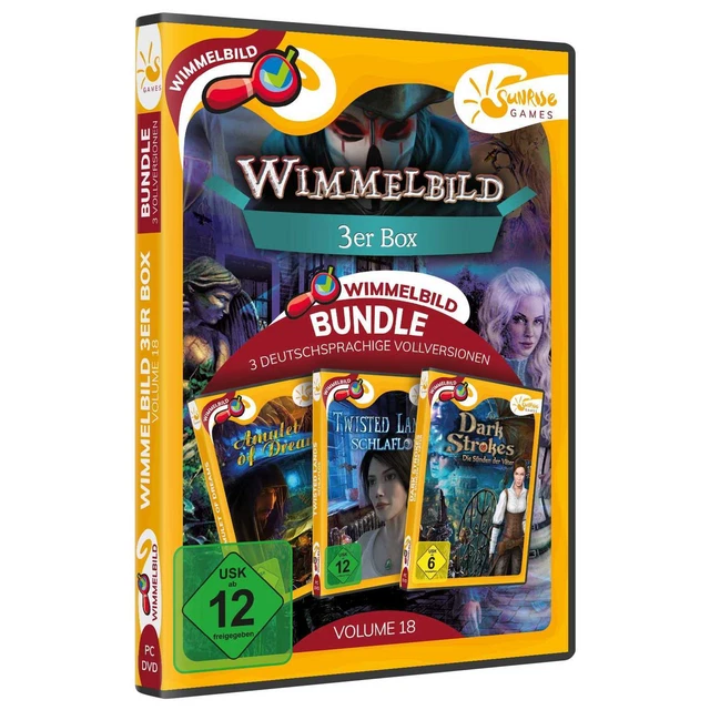 WIMMELBILD 3ER BOX Volume 18 PC Amulett der Träume Dark Strokes Twisted ...