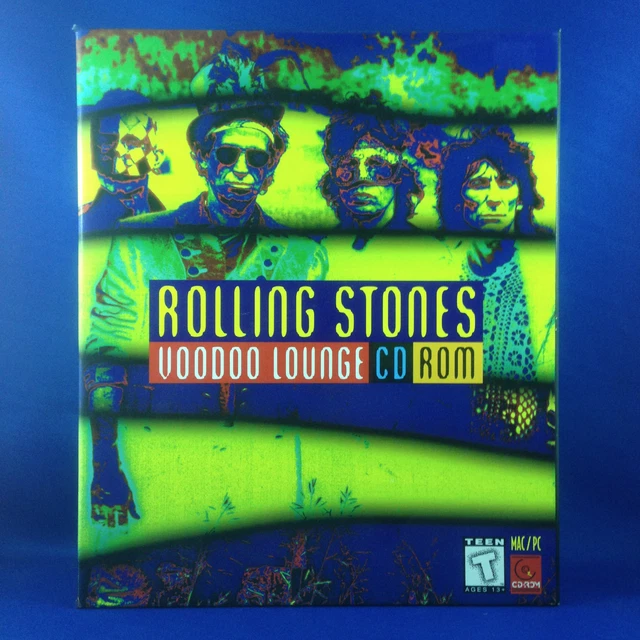 ROLLING STONES: VOODOO Lounge CD INTERACTIVE ROM (RARE 1995 OUT OF ...