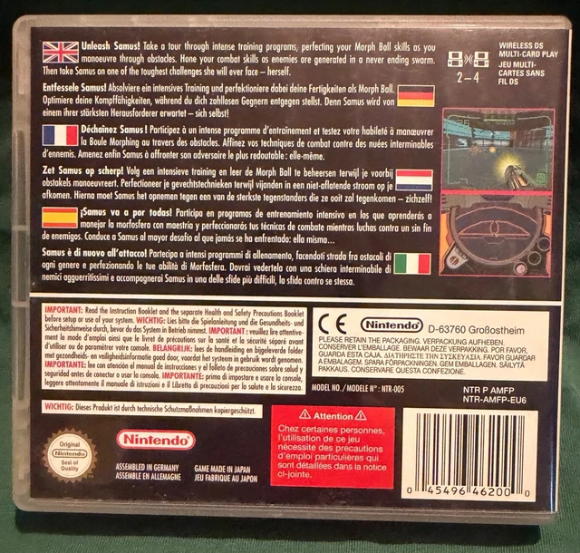 NINTENDO DS DEMO metroid prime hunters first hunt game with manual £4. ...