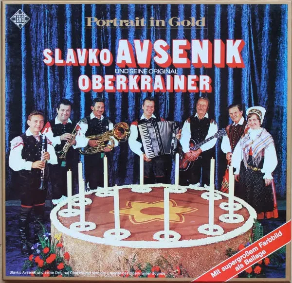 LP-BOX SLAVKO AVSENIK Und Seine Original Oberkrainer Portrait In Gold ...