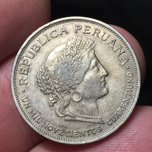 MONETA COIN 20 CENTAVOS centesimi Republica Peruana Perù 1941 EUR 17,80 ...