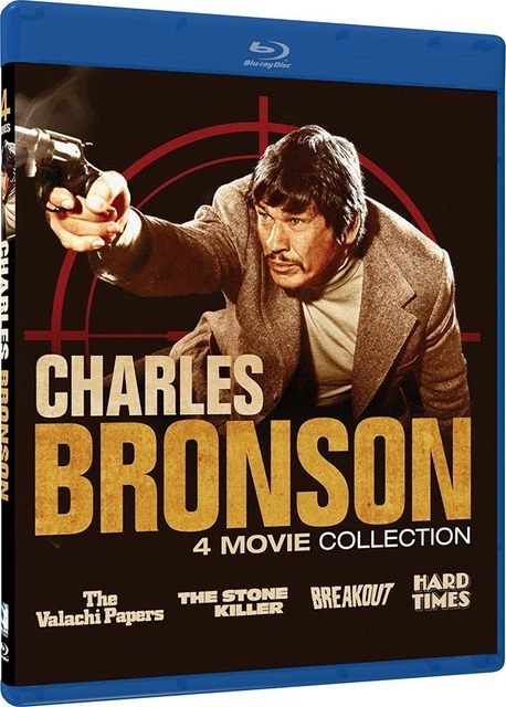 CHARLES BRONSON 4 MOVIE Valachi Papers/ The Stone Killer / Breakout ...