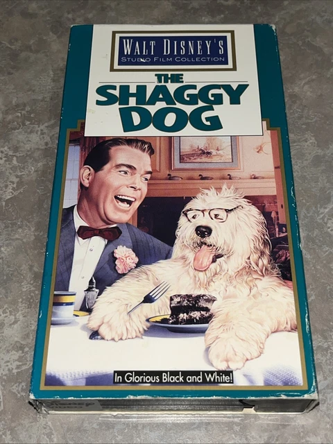 WALT DISNEY, THE Shaggy Dog, Fred MacMurray, Family movie, VHS ...