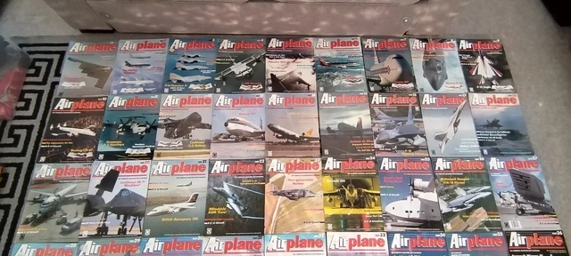 AIRPLANE AVIATION ENCYCLOPEDIA Magazines Numbers 1 to 49 With Guides £ ...