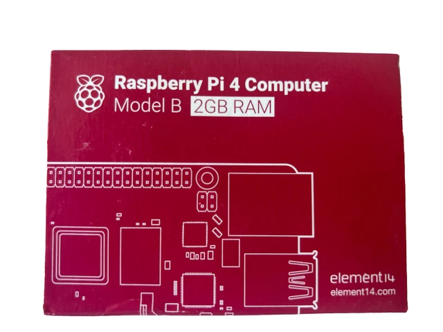 RASPBERRY PI 4 Model B 2GB RAM Computer - New In Box $44.99 - PicClick