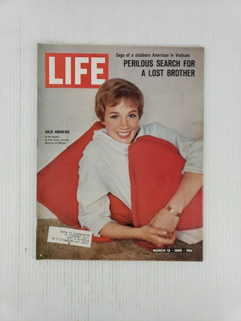 LIFE MAGAZINE MARCH 12, 1965; Julie Andrews, Sound of Music, Vietnam ...