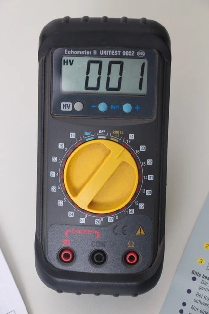 KABELLÄNGEN-MESSGERÄT UNITEST ECHOMETER II 9052 EUR 73,30 - PicClick DE