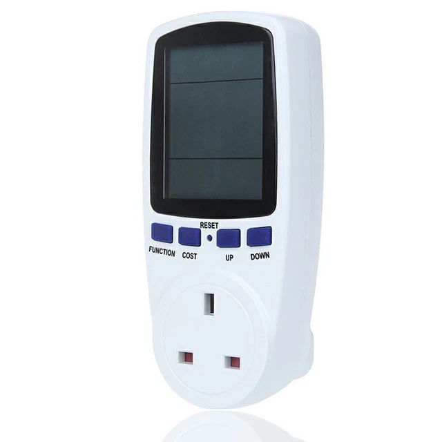 Plug In Energy Monitor Power Meter Electricity Electric Usage Monitoring Socket £12 99 Picclick Uk