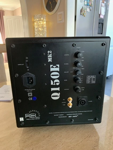 REL ACOUSTICS Q150E MkII Sub Bass Unit £140.00 - PicClick UK
