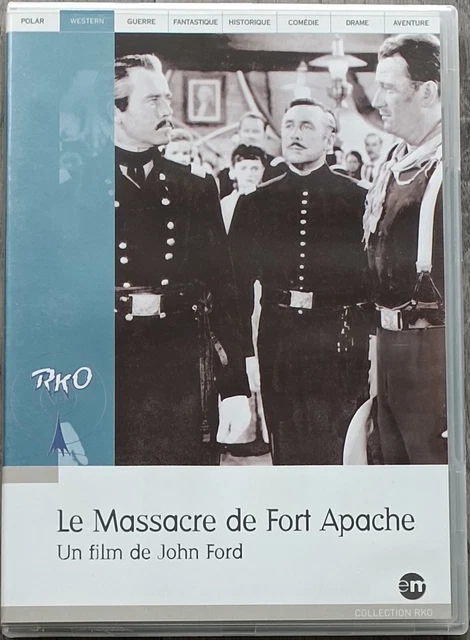DVD LE MASSACRE De Fort Apache/John Ford/John Wayne/Henry Fonda/Western/Temple EUR 4,95 ...