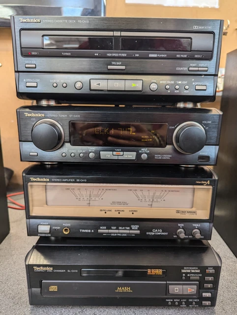 VINTAGE TECHNICS HI-FI System - Cassette / Tuner / Amplifier / Disc ...