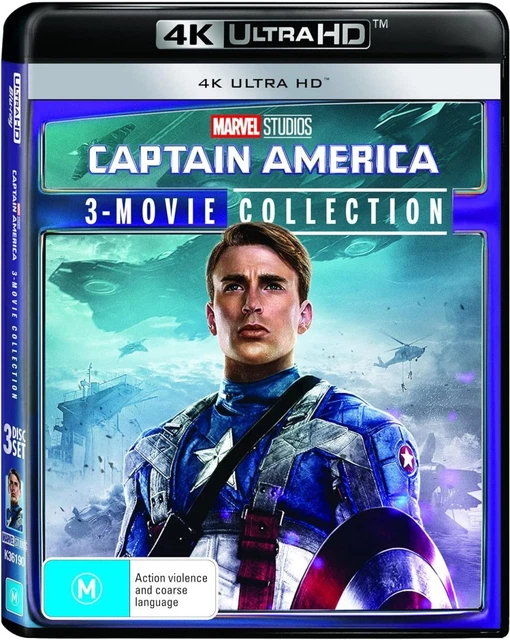CAPTAIN AMERICA 3-MOVIE Collection 4K Ultra HD | Region Free EUR 30,96 ...