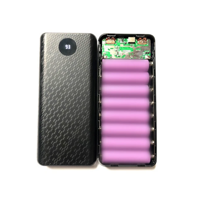 DIY PD POWER Bank Case 18650 Battery Fast Charger Welding-Free Without ...