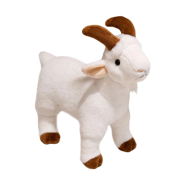 SOOTHING DOLL STUFFED Doll Sweet Goat Soft Toy Goat Gift Stress Toy ...