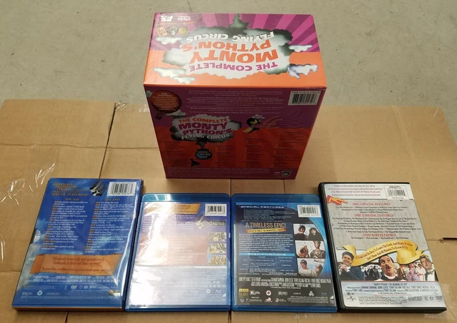 MONTY PYTHON MEGA Set + Holy Grail + Brian + Meaning Life Blu ray DVD ...