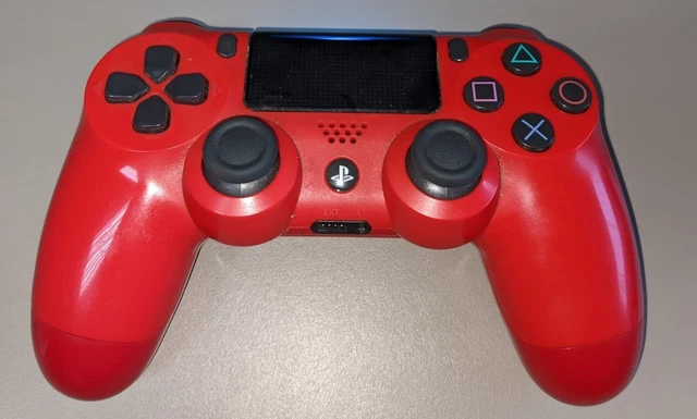 SONY DUALSHOCK 4 Wireless Controller for PlayStation Magma Red Model ...