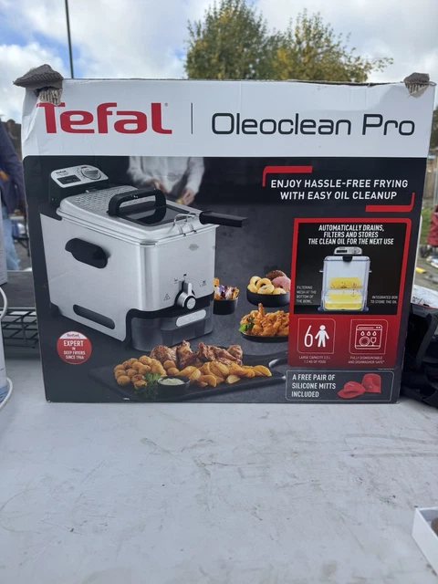 TEFAL OLEOCLEAN PRO Deep Fat Fryer, Brand new. Currently £130 on Amazon ...