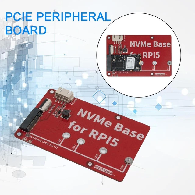 M.2 M-KEY 2230/2242 NVME M2 SSD 2280 PCIe Peripheral For Raspberry ...