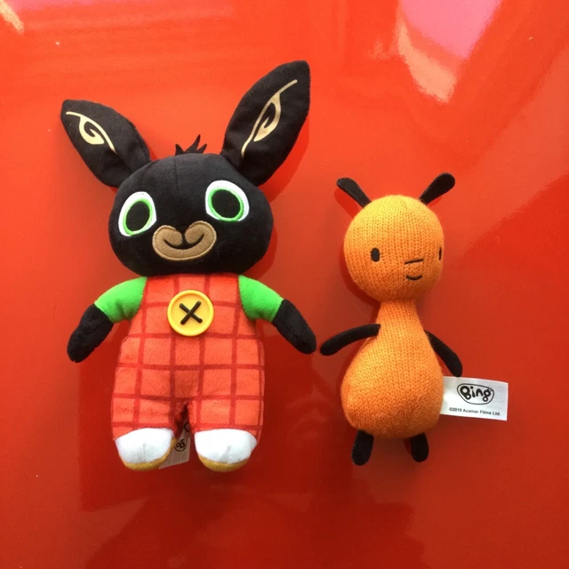CBEEBIES CRINKLE EAR Bing Bunny & Flop Plush Toys, Golden Bear, 2019 £7 ...