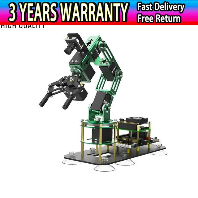 DOFBOT 6DOF ROBOT Arm Kit Mechanical Arm AI Visual Recognition + Board ...