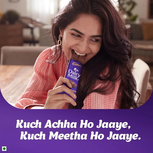 CADBURY DAIRY MILK Chocolate Bar, 300 Grams (Pack Of 25) Free & Fast ...