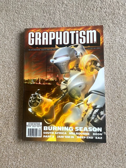 GRAPHOTISM MAGAZINE WRITERS Publication Issue 39 Mint Condition ...