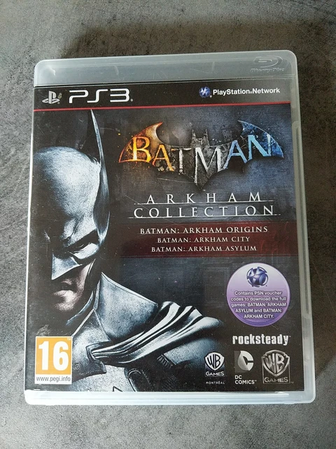 BATMAN ARKHAM COLLECTION Trilogy ps3 sony playstation 3 Game pal EUR 6 ...