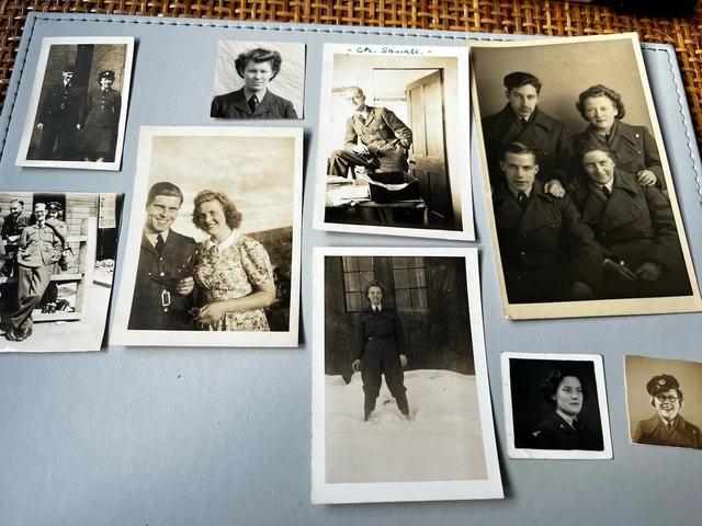 WW2 RAF ORIGINAL Photos Military Job Lot Bundle Wraf Female Women £11. ...